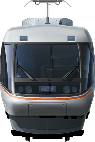 JR東海 383系 正面イラスト